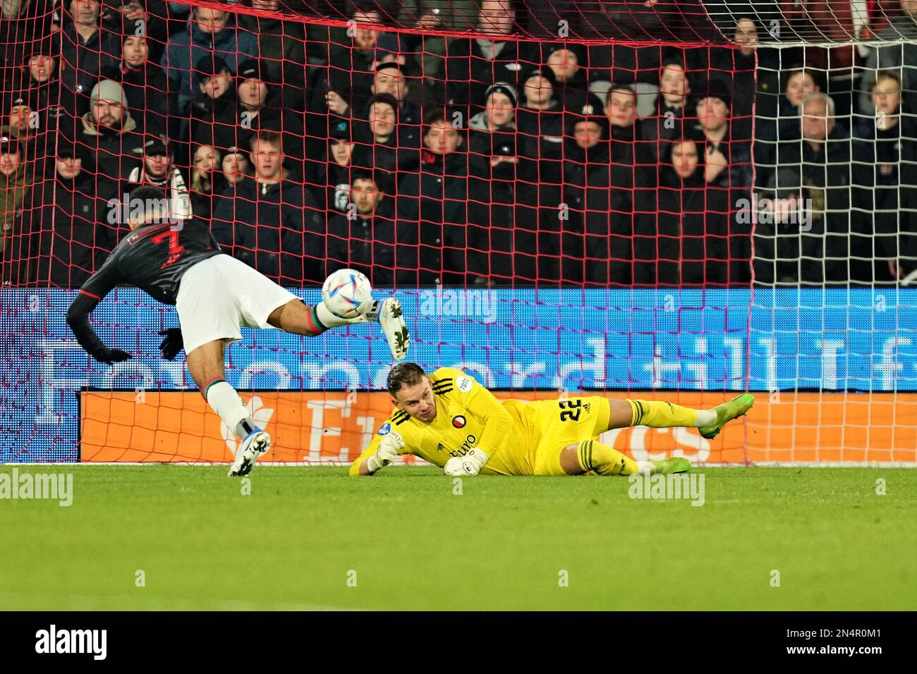 Rotterdam - Feyenoord keeper Timon Wellenreuther during the match ...