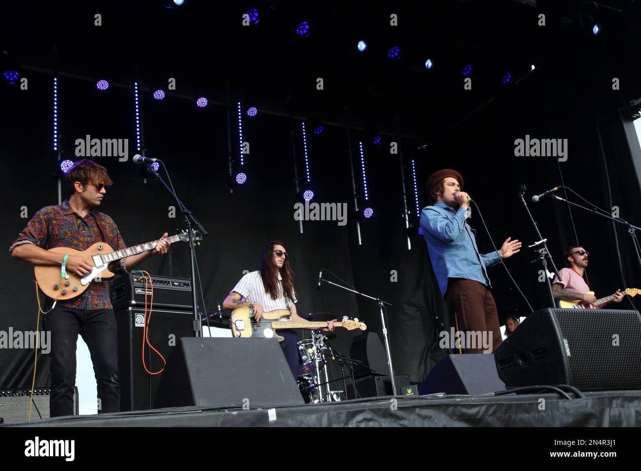 Matt Taylor, Anthony Braun Perry, Brooks Nielsen and Kyle Straka (L-R ...