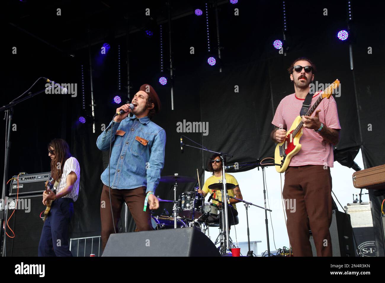 Anthony Braun Perry, Scott Montoya, Brooks Nielsen and Kyle Straka (L-R ...