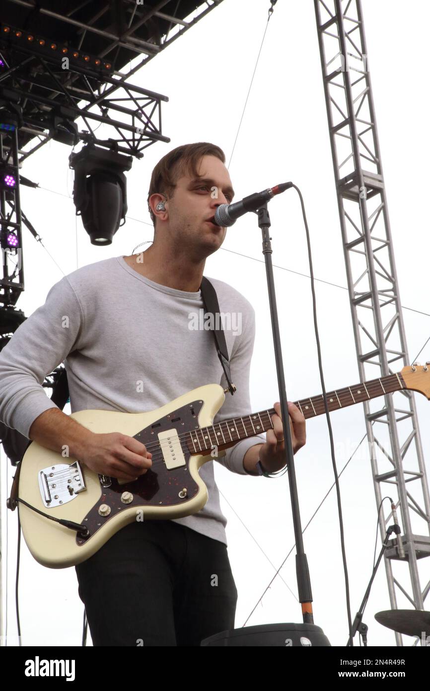 Landon Jacobs and Sir Sly performs at The Sasquatch! Music Festival at ...