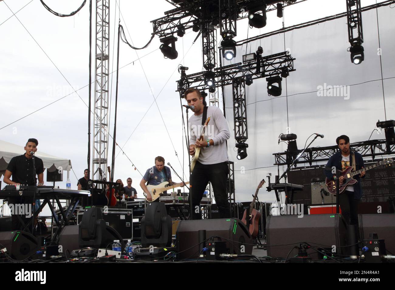 Landon Jacobs and Sir Sly performs at The Sasquatch! Music Festival at ...