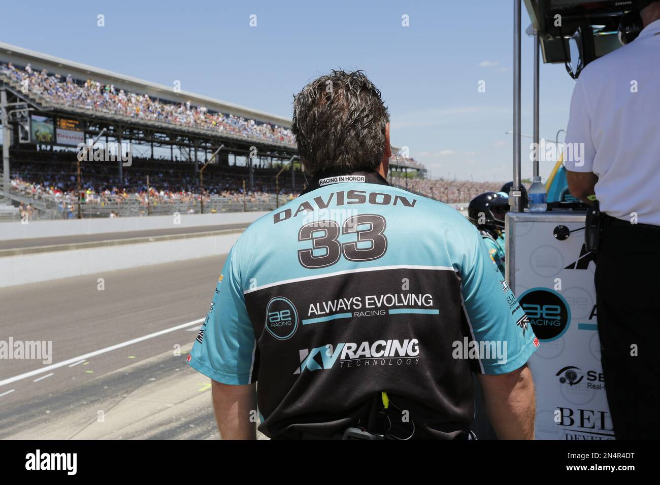 Atmosphere view of the Verizon IndyCar Series Indy 500 where the Always ...