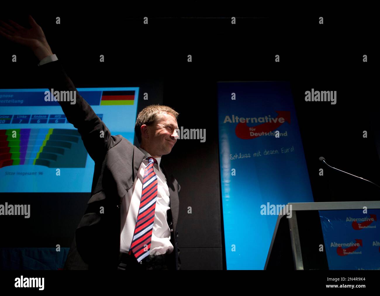 AfD leader and top-candidate of the Alternative fuer Deutschland party ...