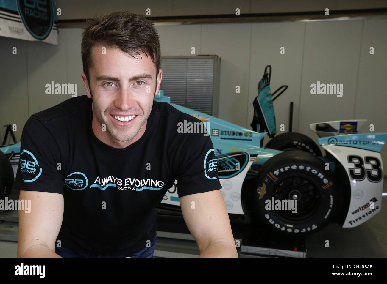 IMAGE DISTRIBUTED FOR ALWAYS EVOLVING RACING - James Davison in the ...