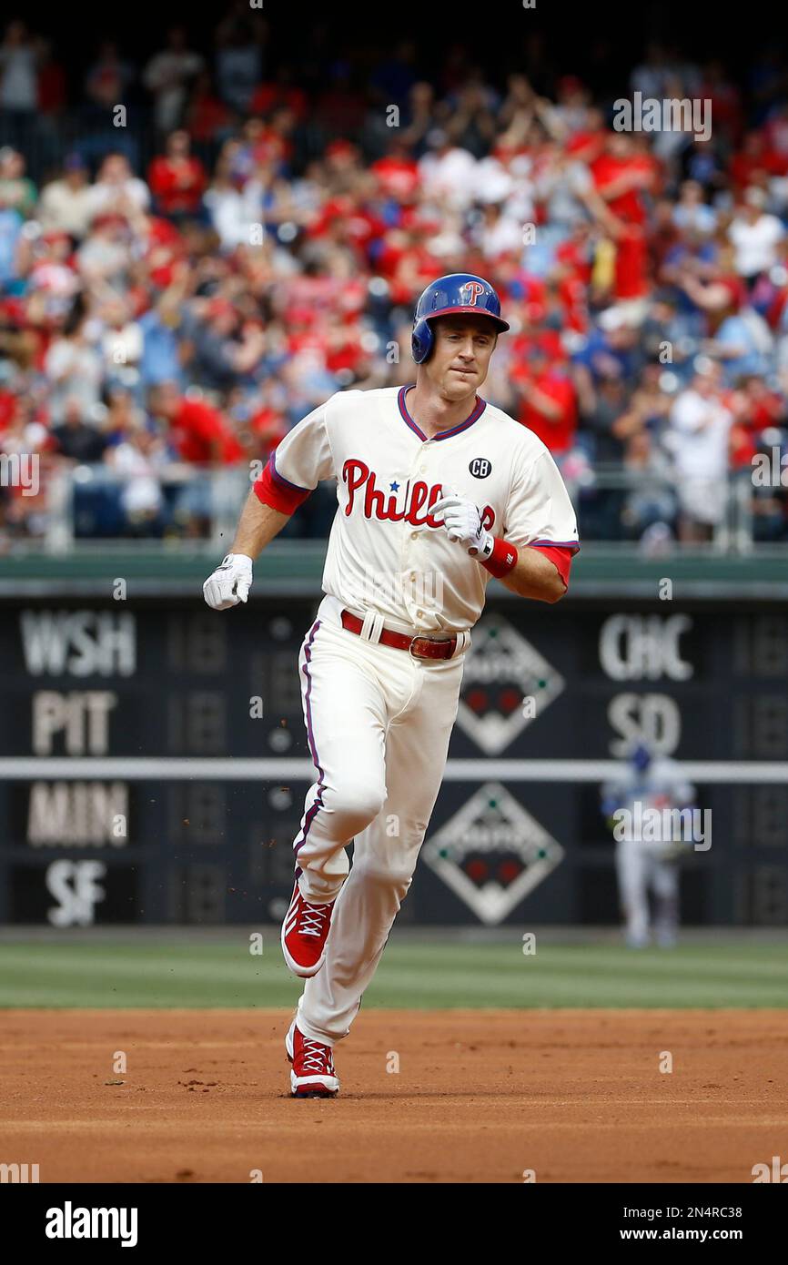 Philadelphia Phillies' Chase Utley in action during a baseball game ...