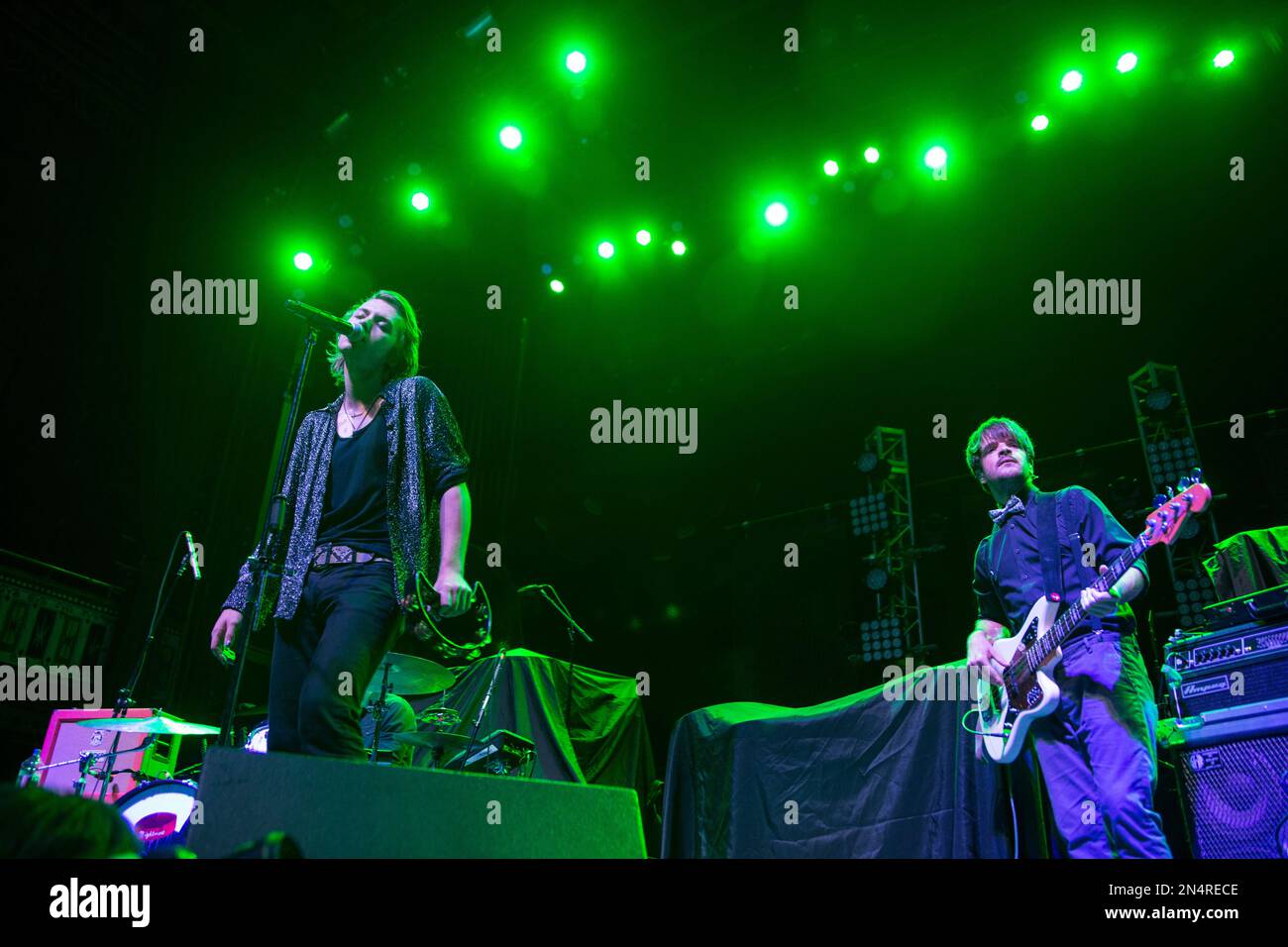 Django Stewart with Nightmare & the Cat performing as part of the Pop ...