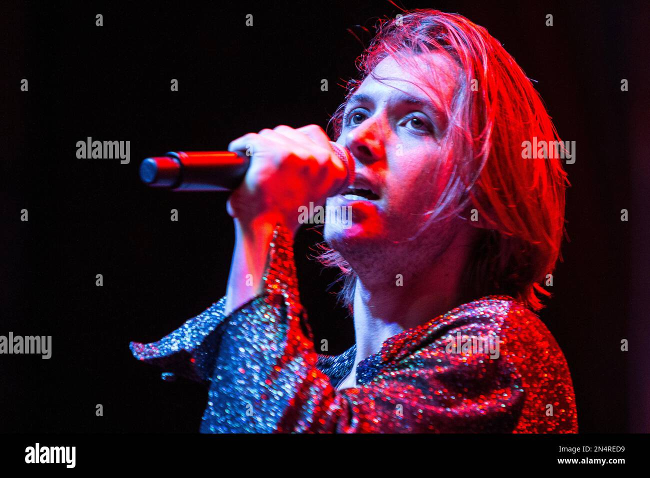 Django Stewart with Nightmare & the Cat performing as part of the Pop ...