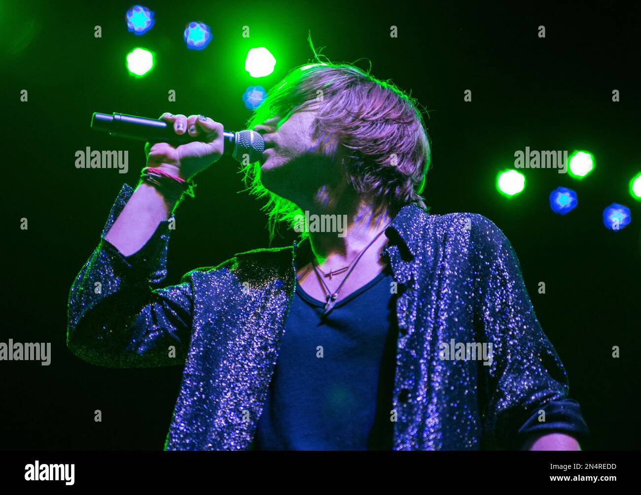 Django Stewart with Nightmare & the Cat performing as part of the Pop ...