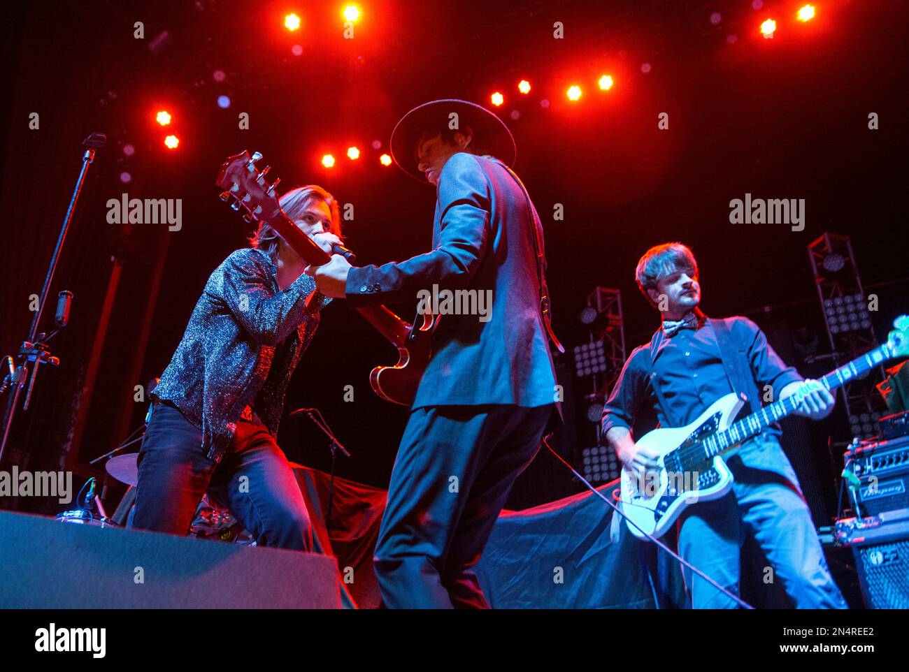 Django Stewart with Nightmare & the Cat performing as part of the Pop ...