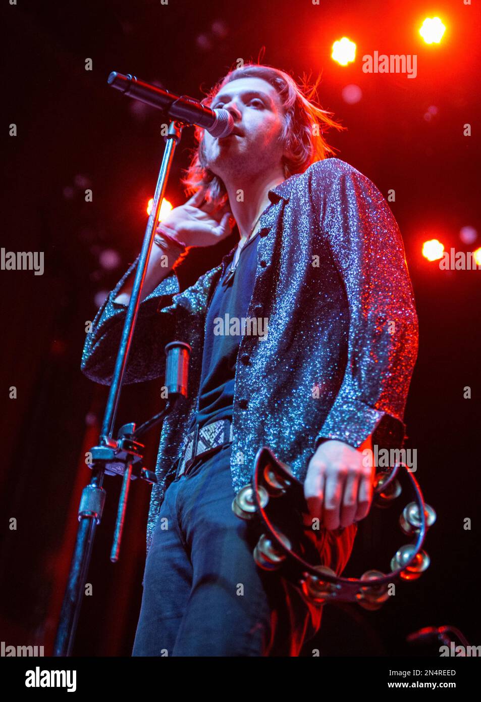 Django Stewart with Nightmare & the Cat performing as part of the Pop ...