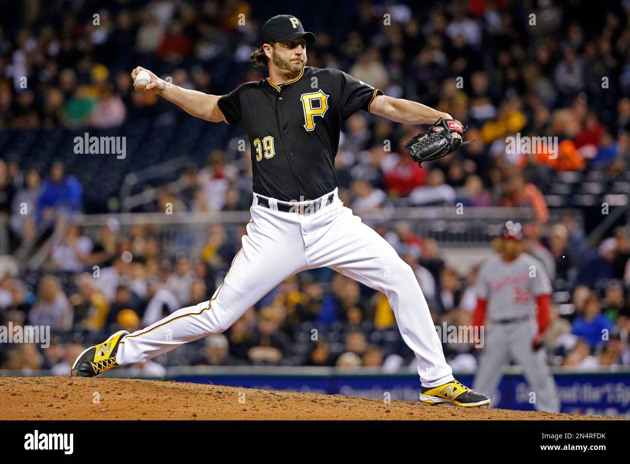 Pittsburgh Pirates closer Jason Grilli delivers during the ninth inning ...