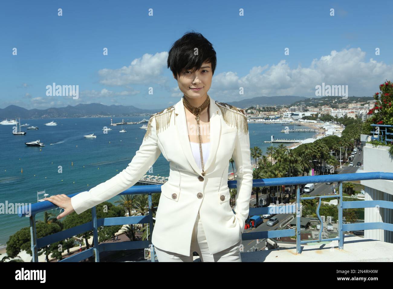 Actress Liu Chin poses for a portrait at the Martinez Hotel during the ...