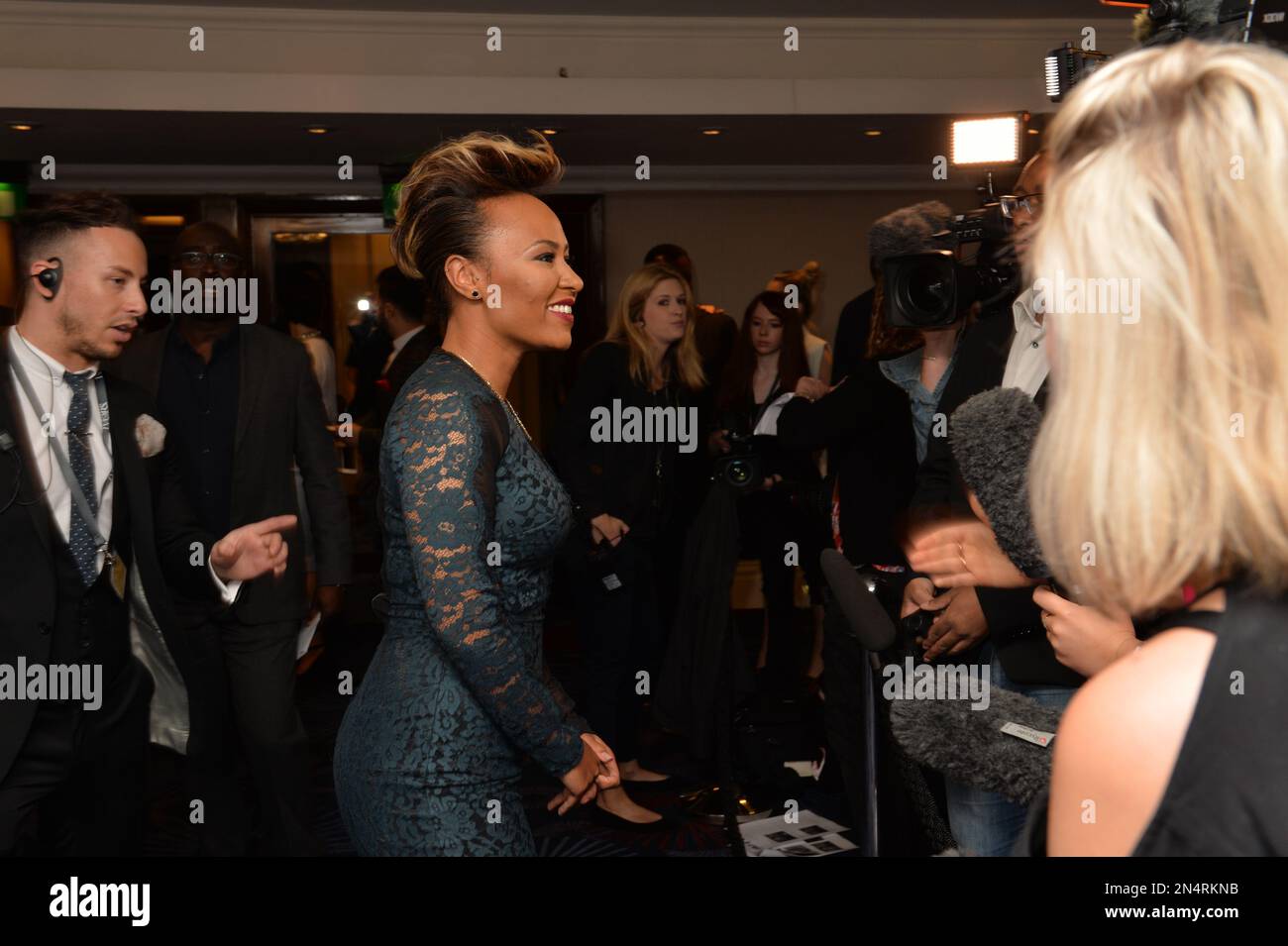 Emelie Sande at the 59th Ivor Novello Awards at the Grosvenor House in ...
