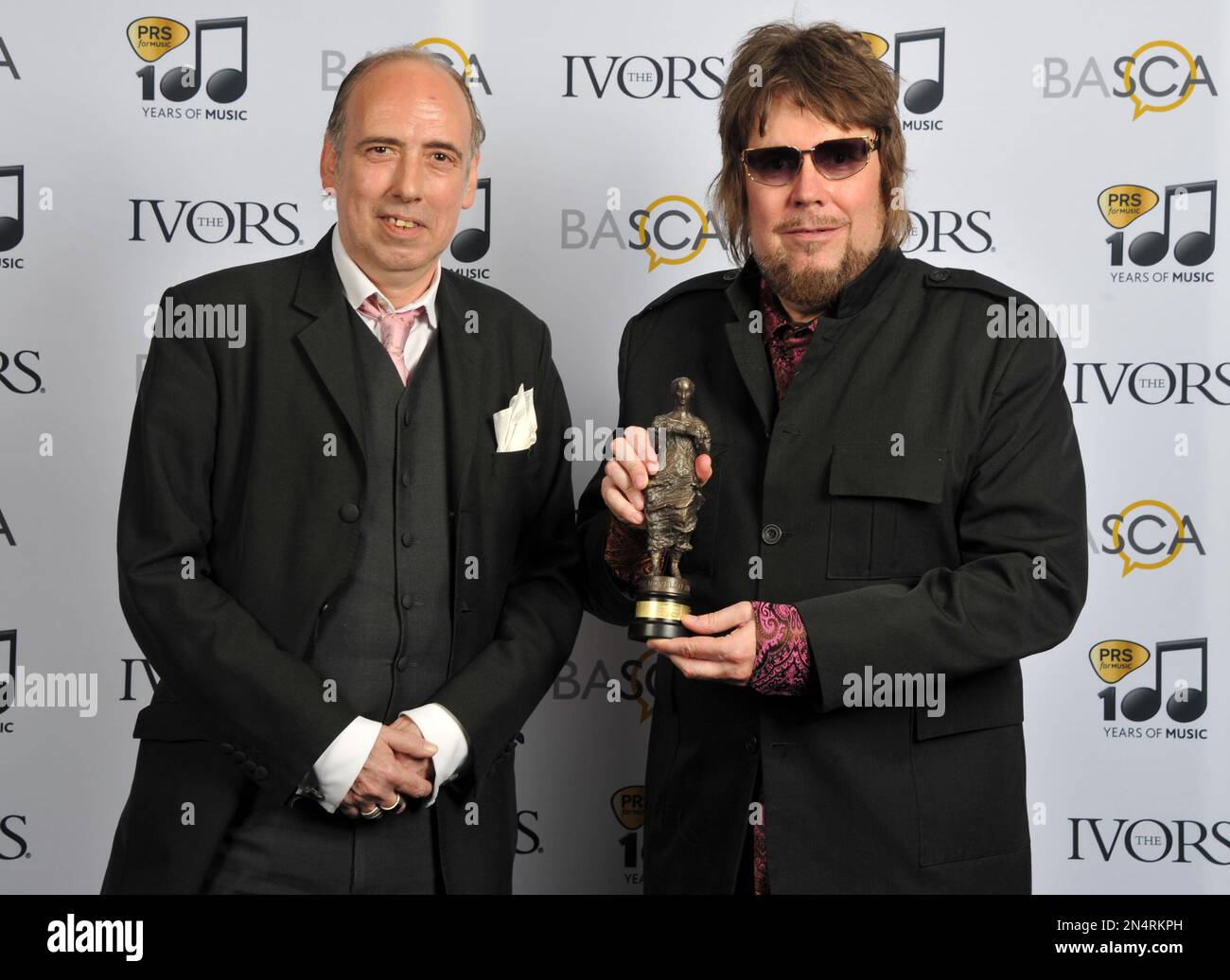 Mick Jones presented Jerry Dammers with his Inspiration Award at the ...
