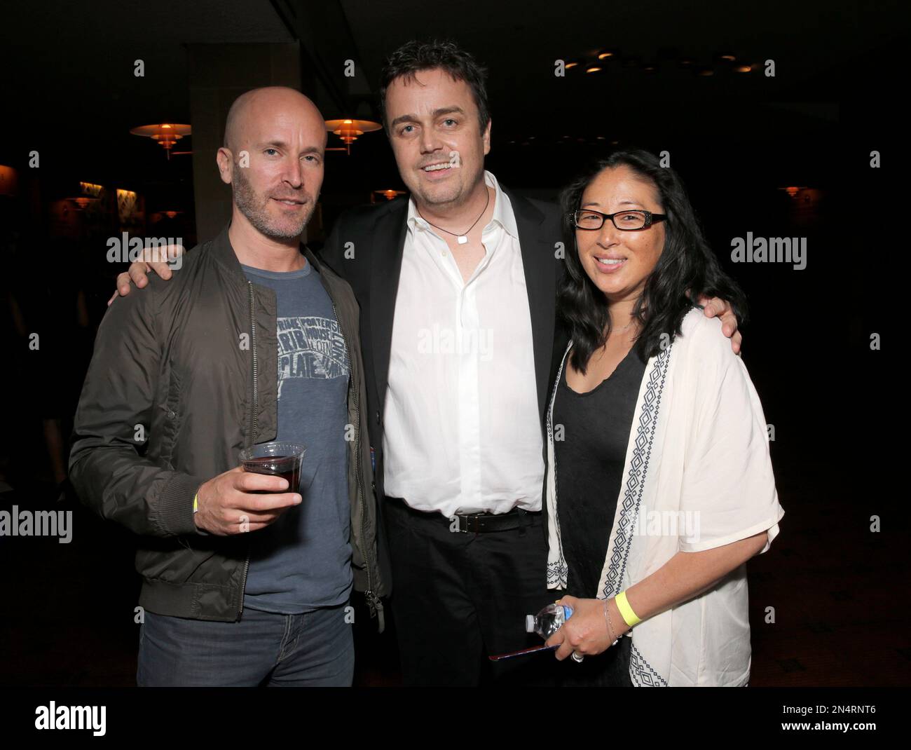 Murray Gold, Sean Callery and Debbie Dow attend a reception for "SCORE ...