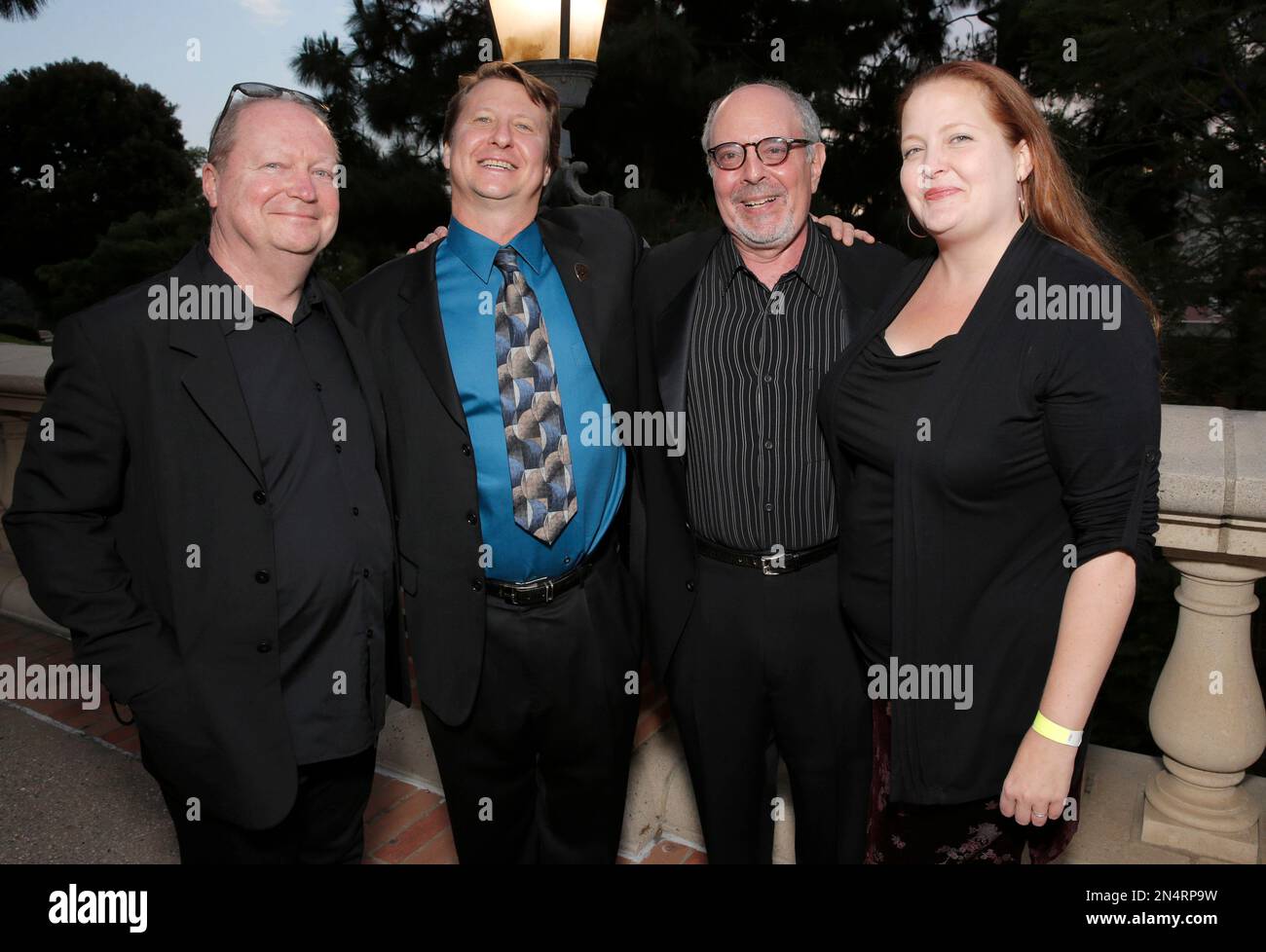 John Lunn, ASCAP's Shawn LeMone, Mark Snow and ASCAP's Jennifer Harmon ...