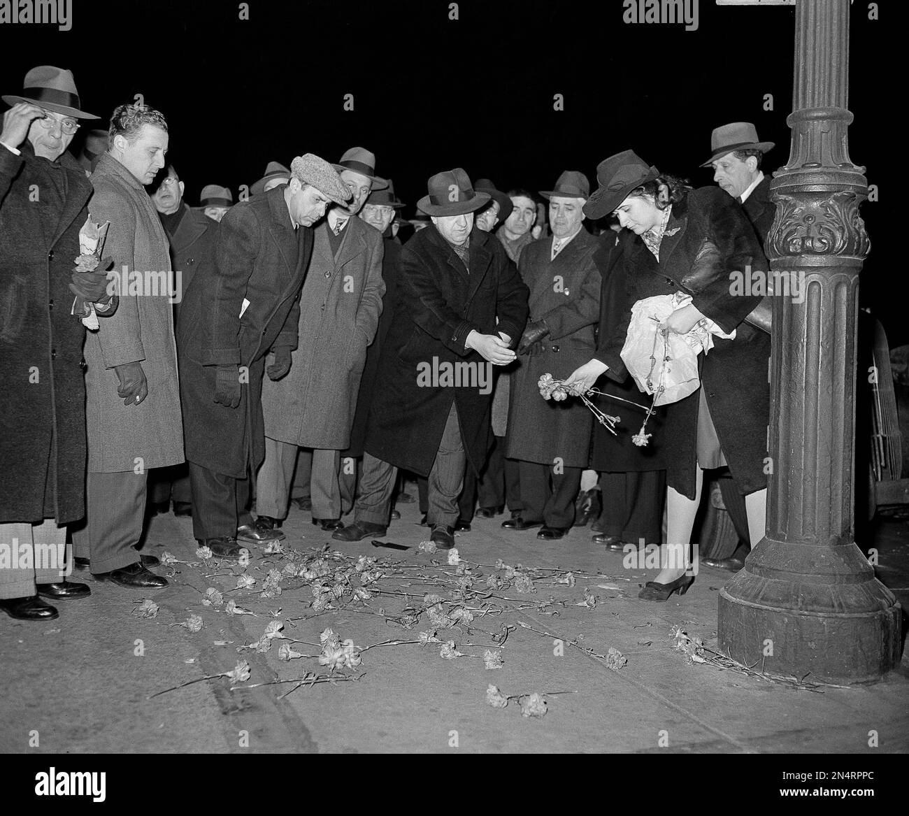 Friends of the late Carlo Tresca, fiery anti-fascist editor, leave ...