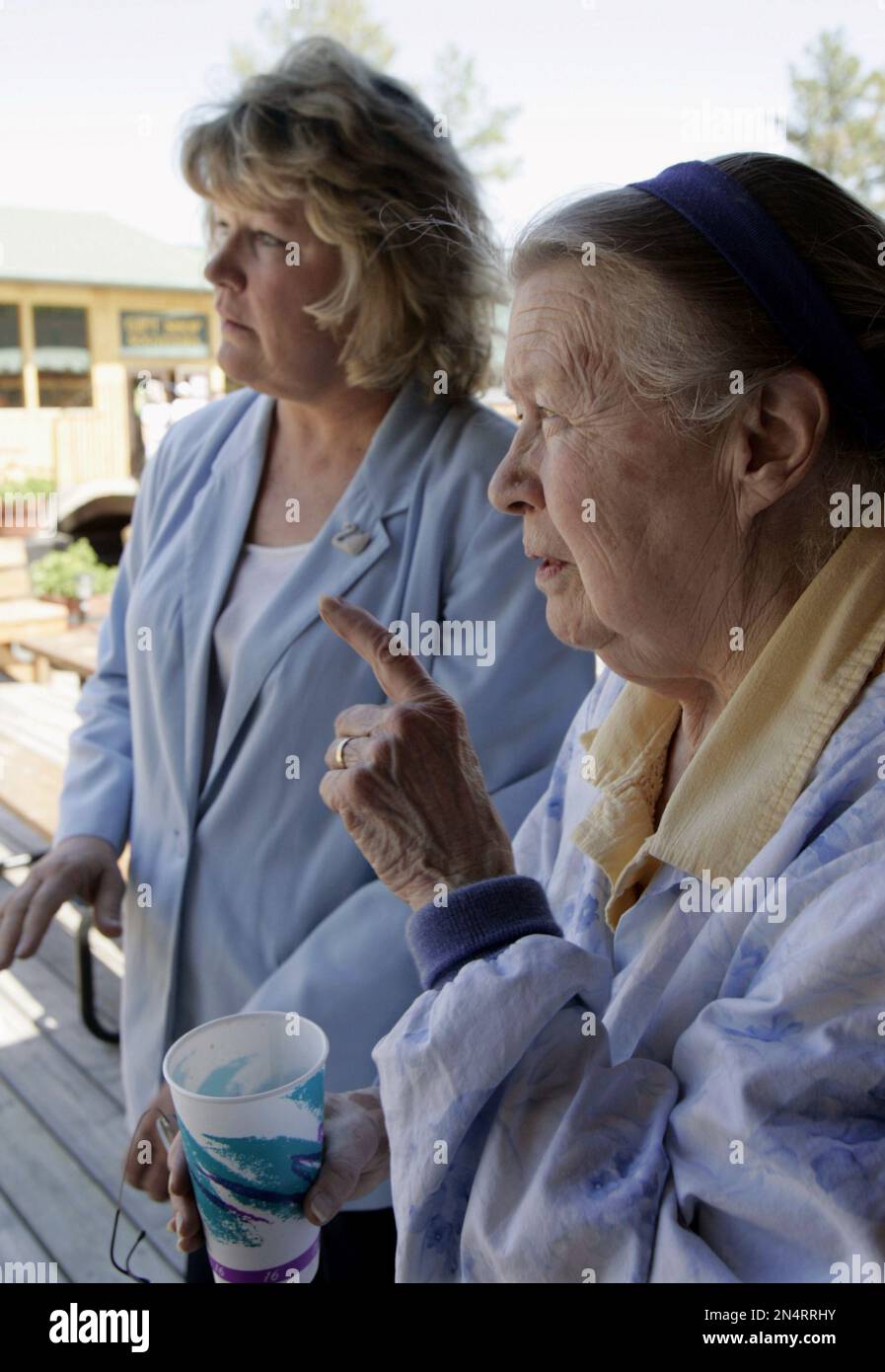 FILE - In this June 13, 2006 file photo, Ruth Ziolkowski, widow of ...