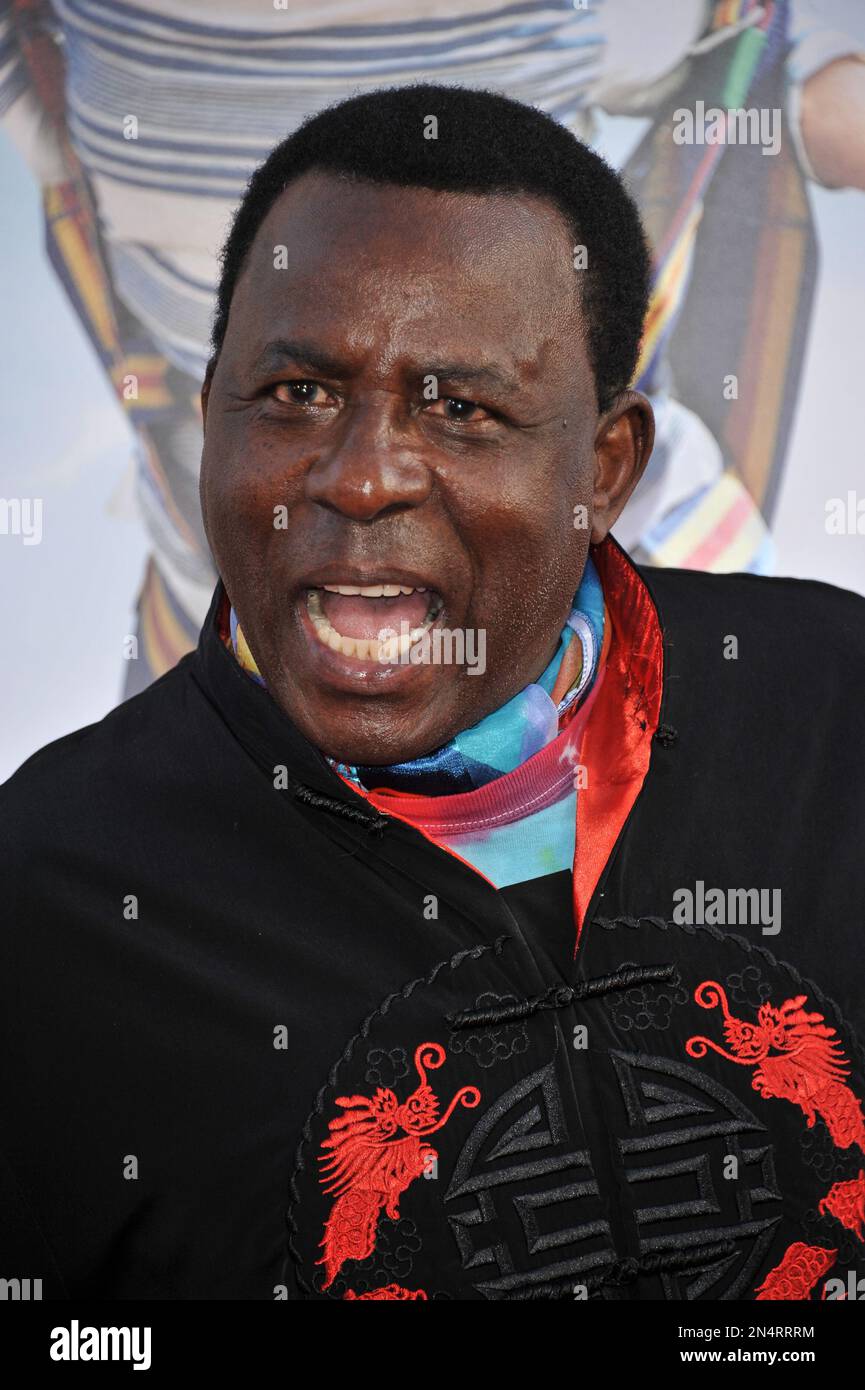 Abdoulaye NGom arrives at the LA Premiere of "Blended" held at the TCL ...