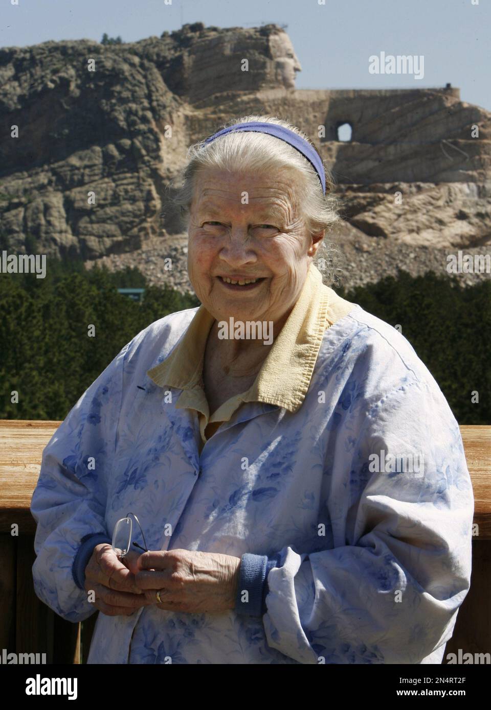 FILE - In this June 13, 2006 file photo, Ruth Ziolkowski, widow of ...