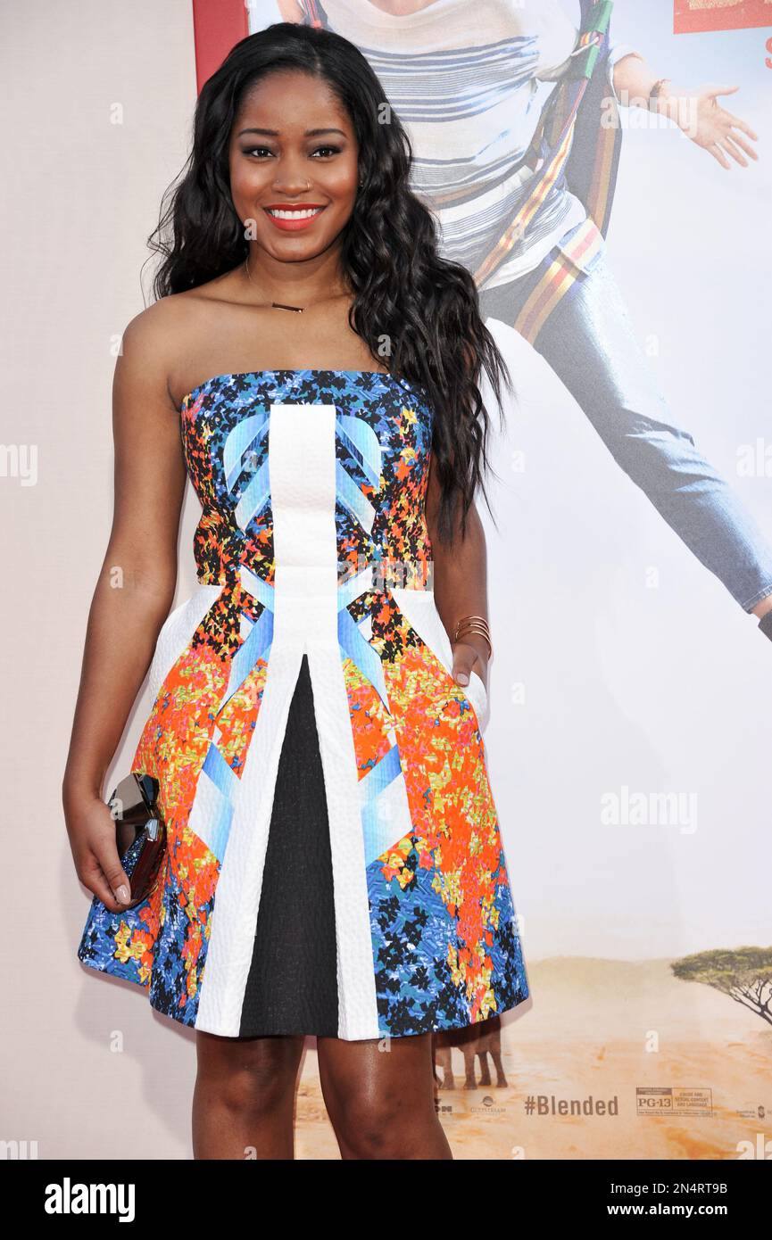 Keke Palmer arrives at the LA Premiere of "Blended" held at the TCL ...