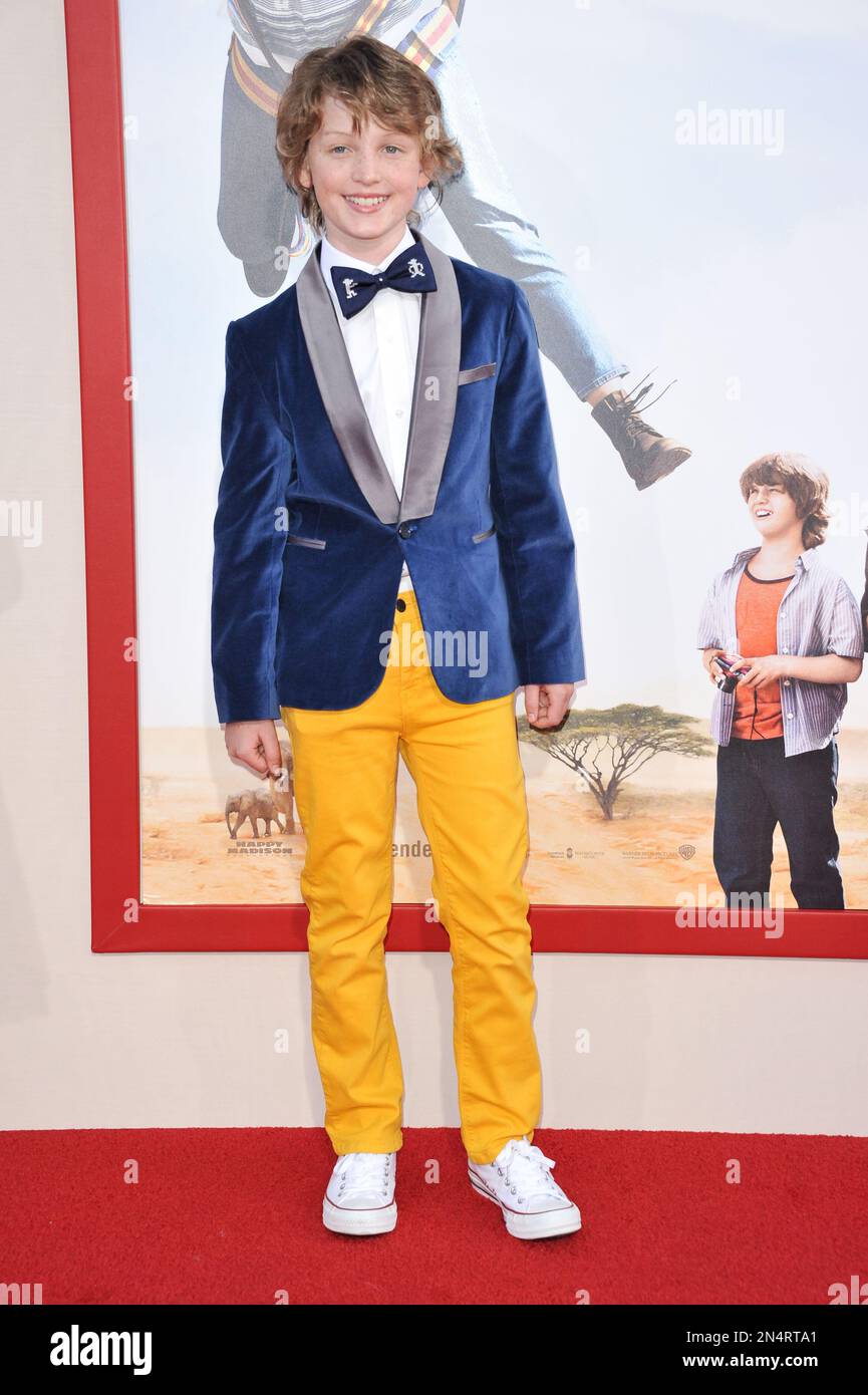 Kyle Red Silverstein arrives at the LA Premiere of "Blended" held at ...