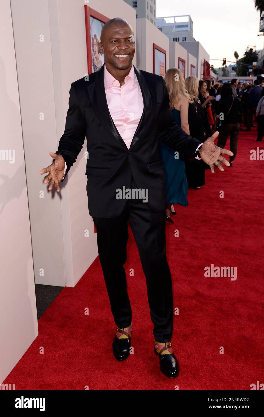 Terry Crews arrives at the LA Premiere of "Blended" at the TCL Chinese ...