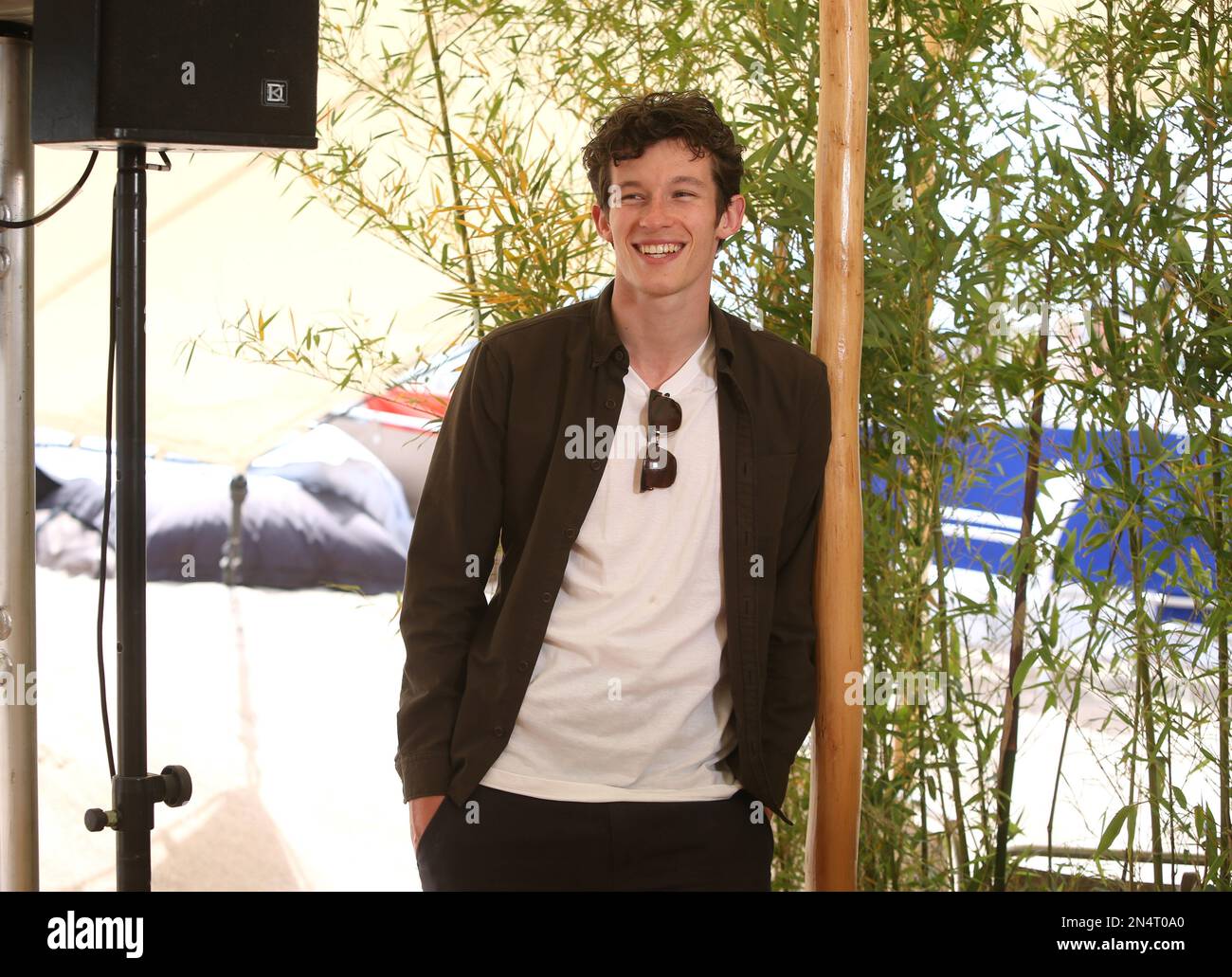 Actor Callum Turner poses for a portrait of the film Queen and Country ...