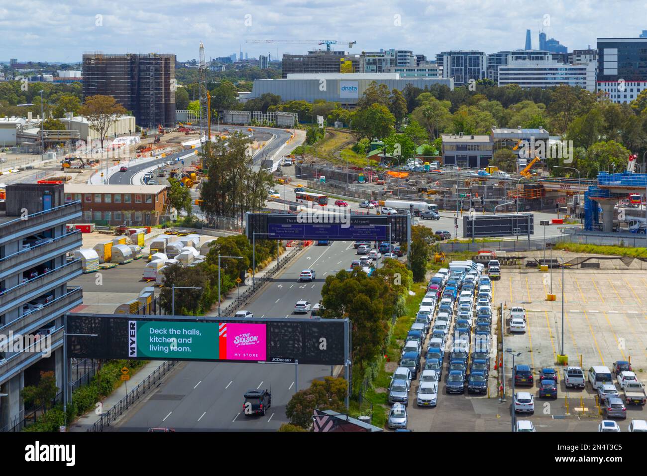Construction of the 'Sydney Gateway' project in Sydney, Australia ...
