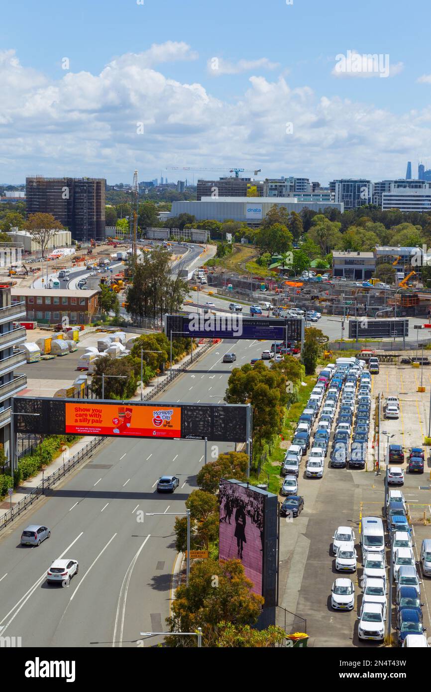 Construction of the 'Sydney Gateway' project in Sydney, Australia ...