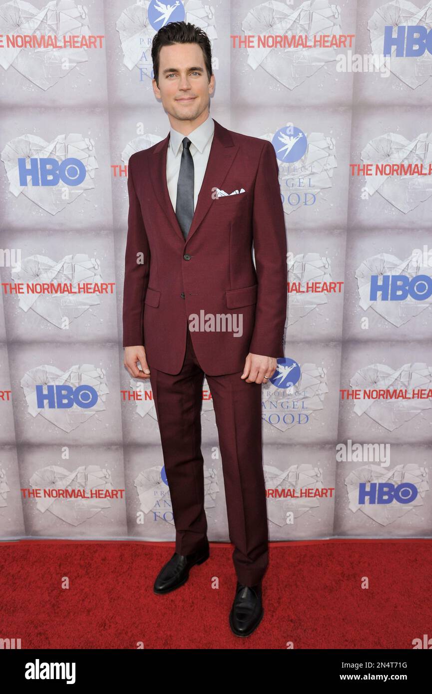 Matt Bomer arrives at the LA Premiere of "The Normal Heart" held at the ...