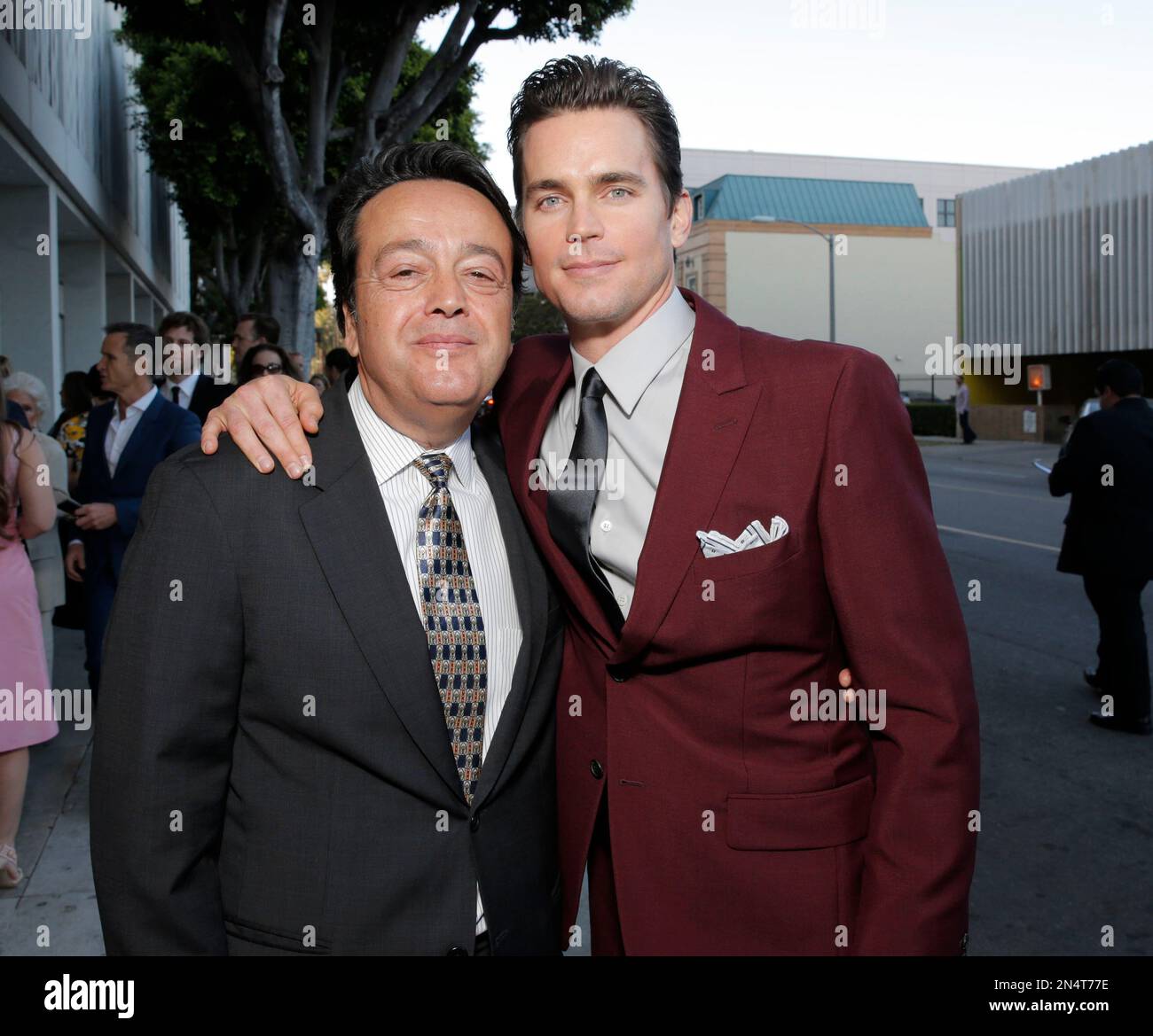 HBO Films President Len Amato and Matt Bomer attend the Los Angeles ...