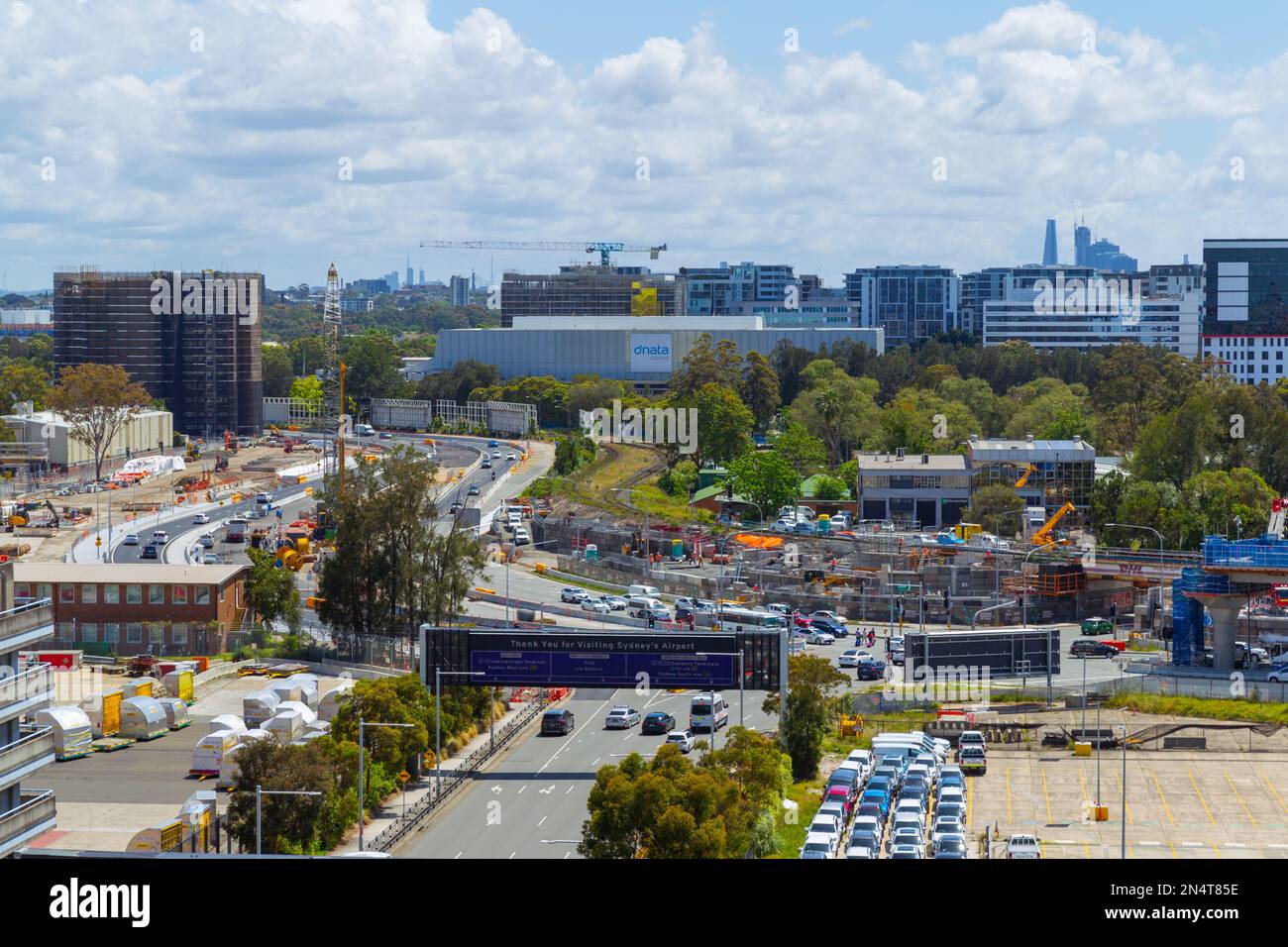 Construction of the 'Sydney Gateway' project in Sydney, Australia ...