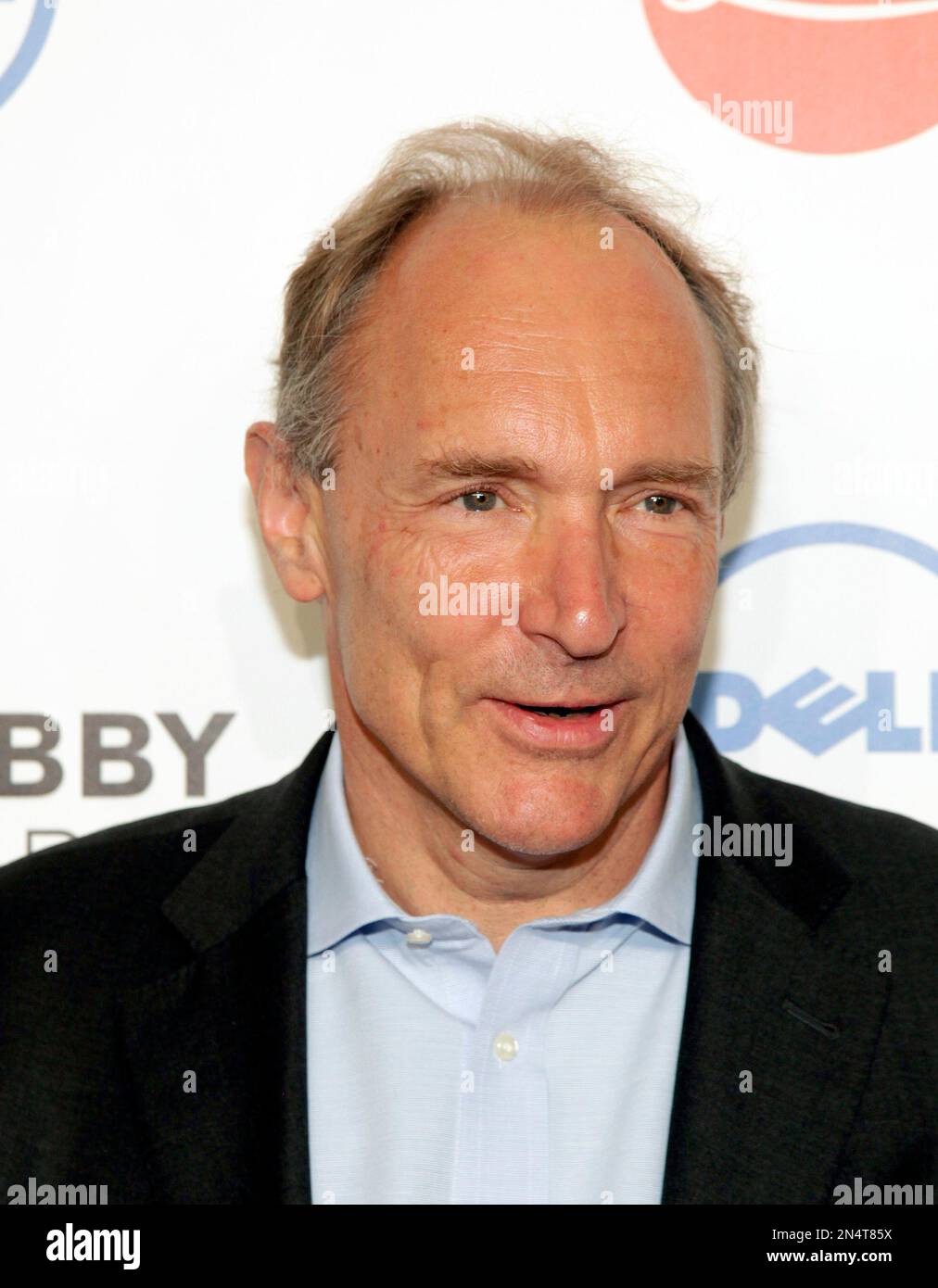 World Wide Web inventor Tim Berners-Lee attends the 2014 Webby Awards ...