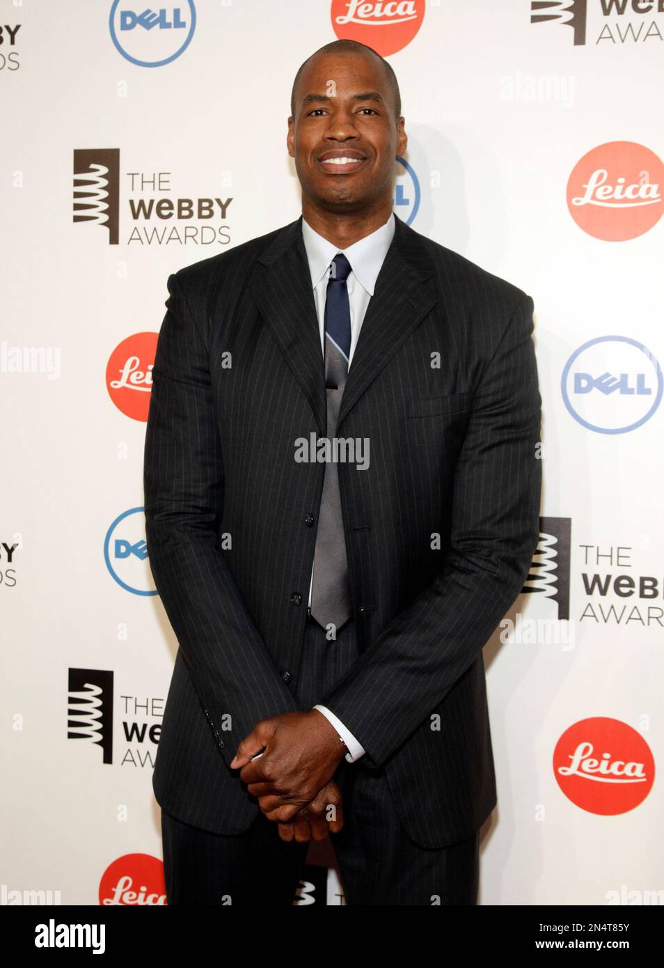 Professional basketball player Jason Collins attends the 2014 Webby ...