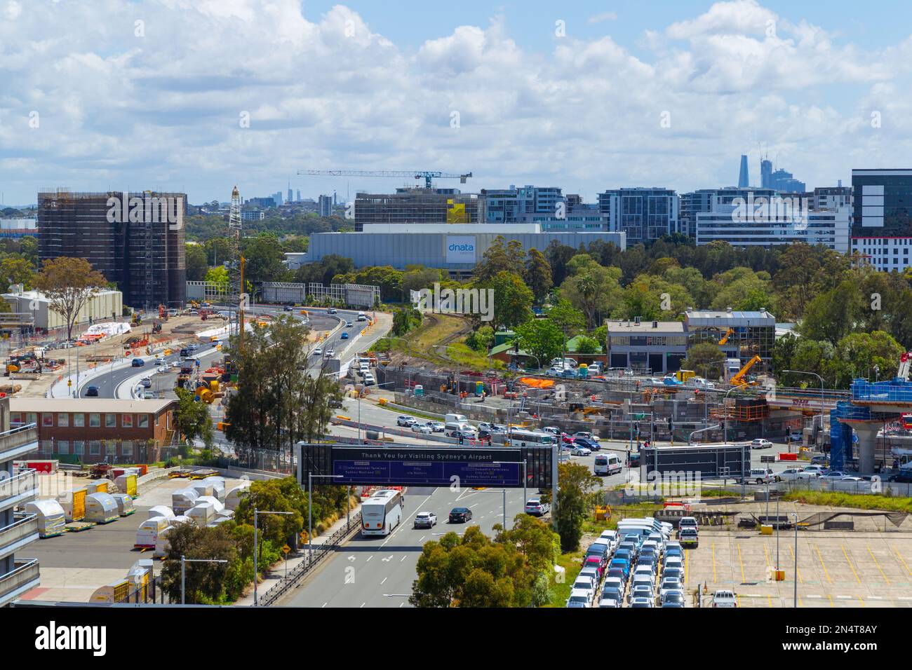 Construction of the 'Sydney Gateway' project in Sydney, Australia ...