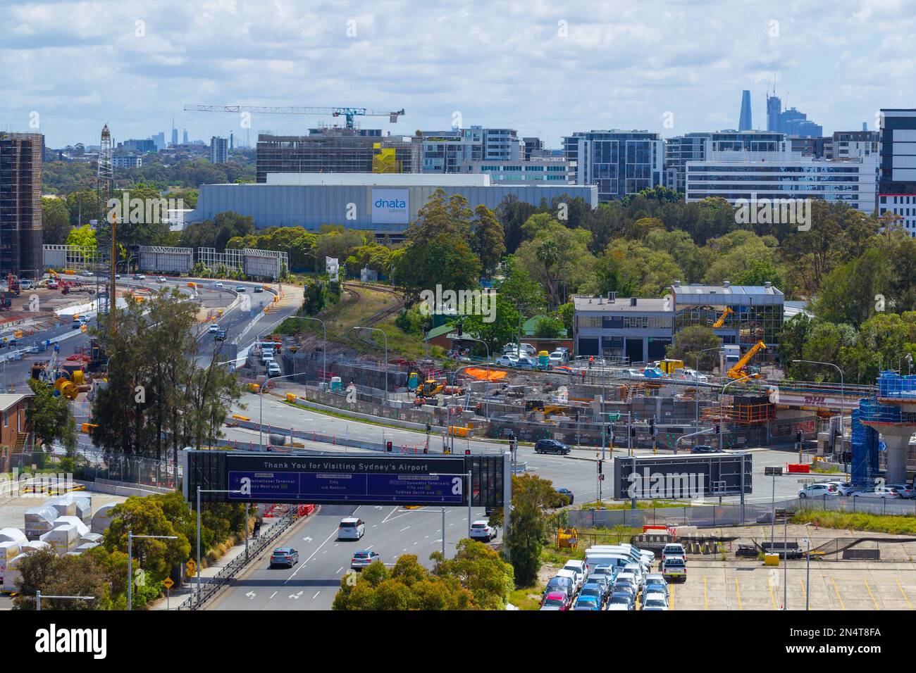 Construction of the 'Sydney Gateway' project in Sydney, Australia ...
