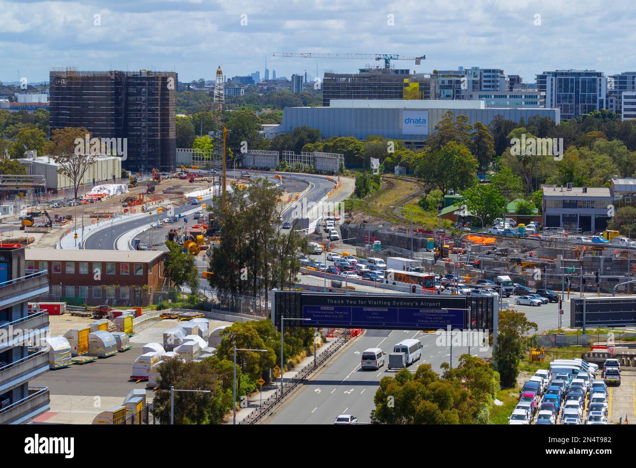 Construction of the 'Sydney Gateway' project in Sydney, Australia ...