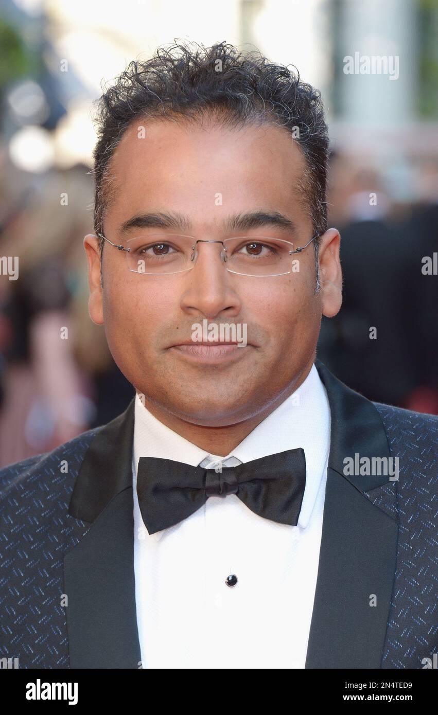 Krishnan Guru-Murthye arrives at the Arquiva Bafta TV Awards at The ...