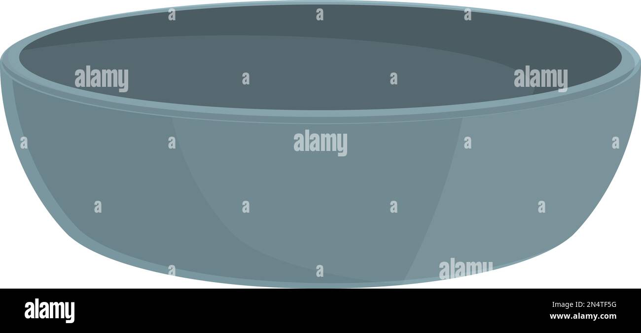 Bowl bakeware icon cartoon vector. Cooking stuff. Cook tray Stock ...