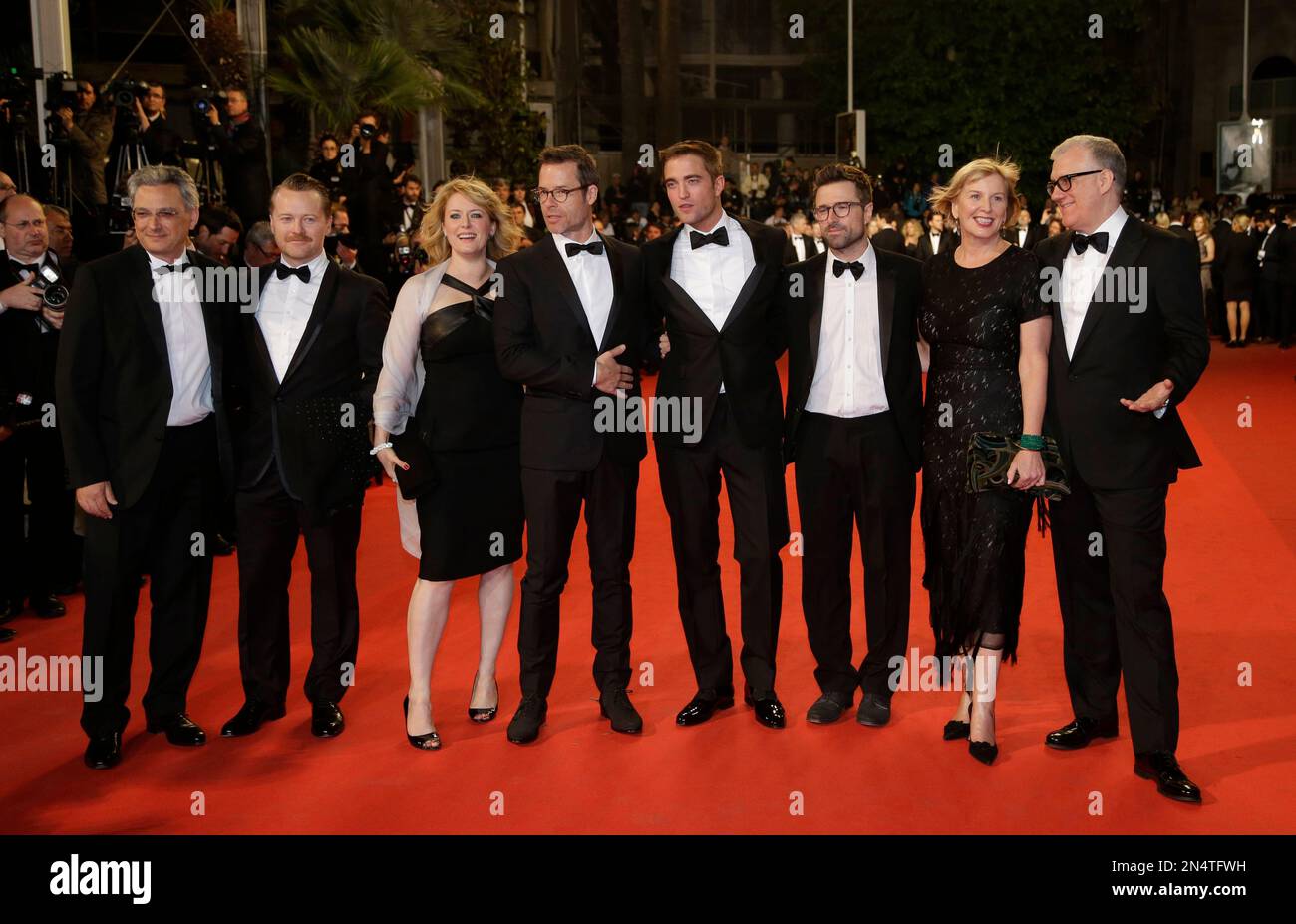 From second left, actor Anthony Hayes, actress Susan Prior, actor Guy ...