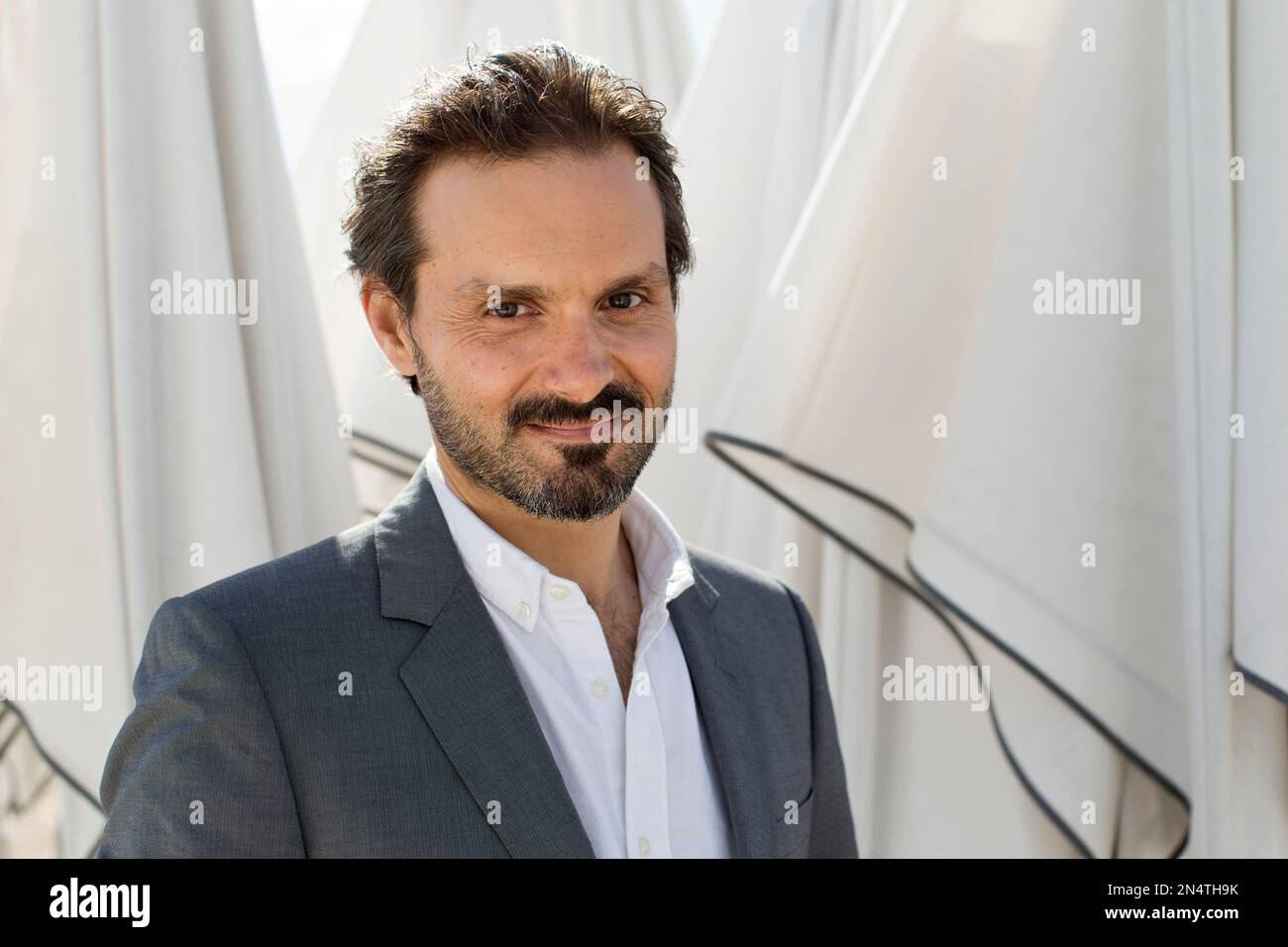 Director Ned Benson poses for a portrait to promote The Disappearance ...