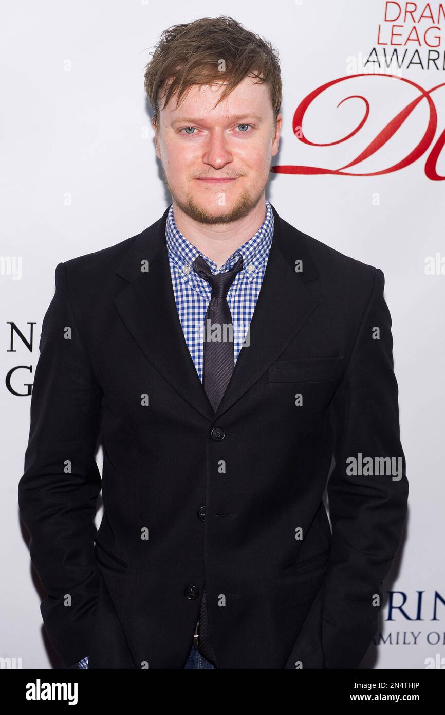 Steven Boyer attends the Drama League Awards on Friday, May 16, 2014 in ...