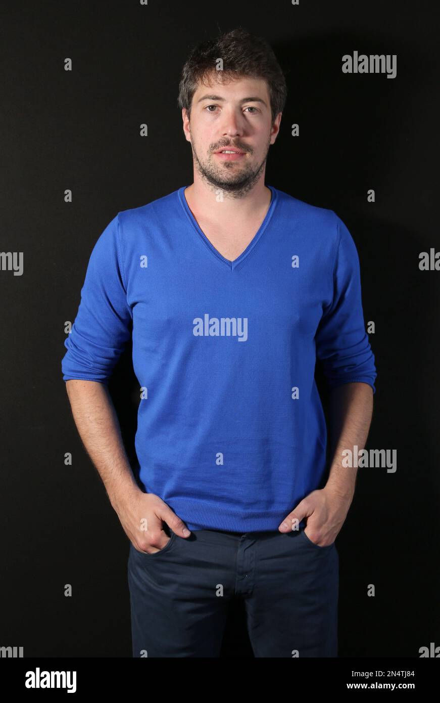 Writer/director Thomas Cailley poses for a portrait for the film Les ...