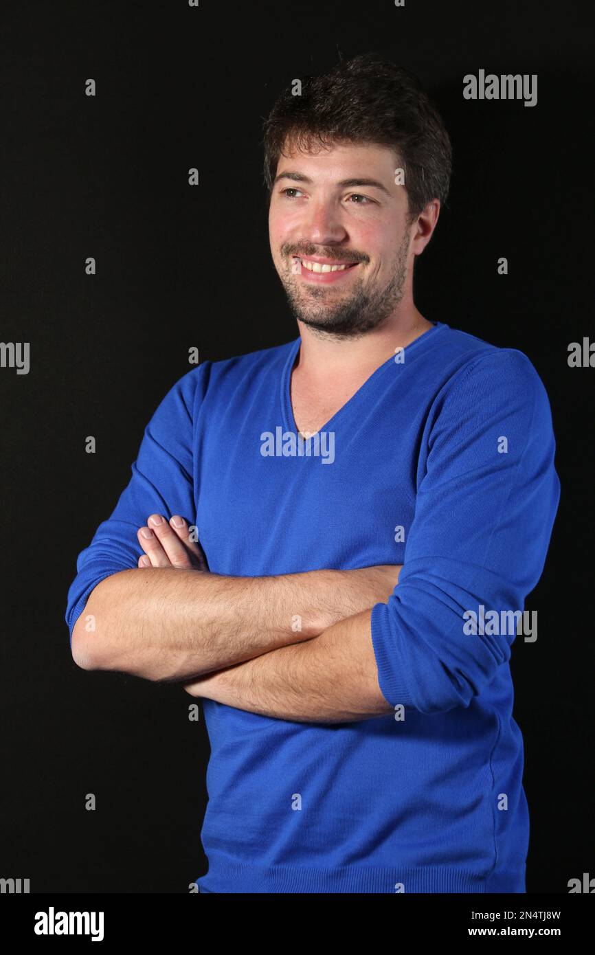 Writer/director Thomas Cailley poses for a portrait for the film Les ...
