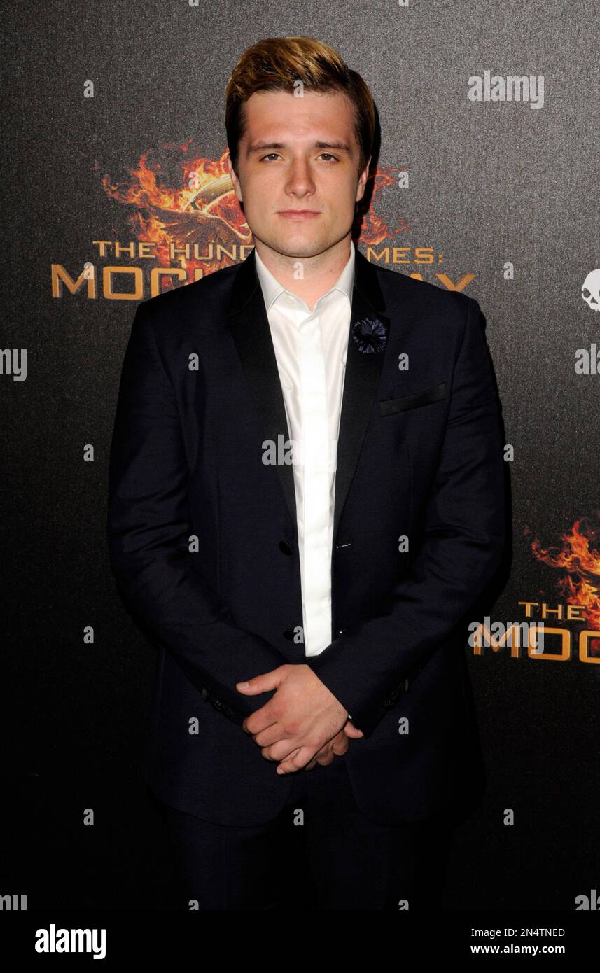 Actor Josh Hutcherson poses for photographers as he arrives for the ...