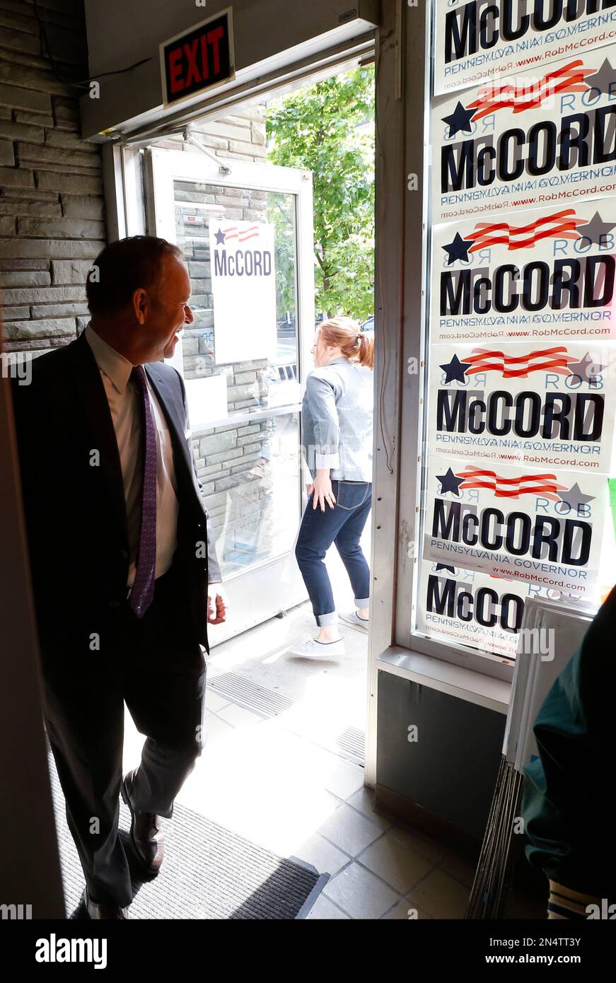 State treasurer Rob McCord, candidate for the Democratic gubernatorial ...