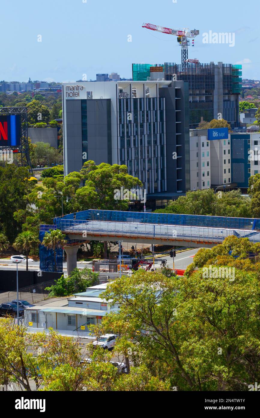 Construction of the 'Sydney Gateway' project in Sydney, Australia ...