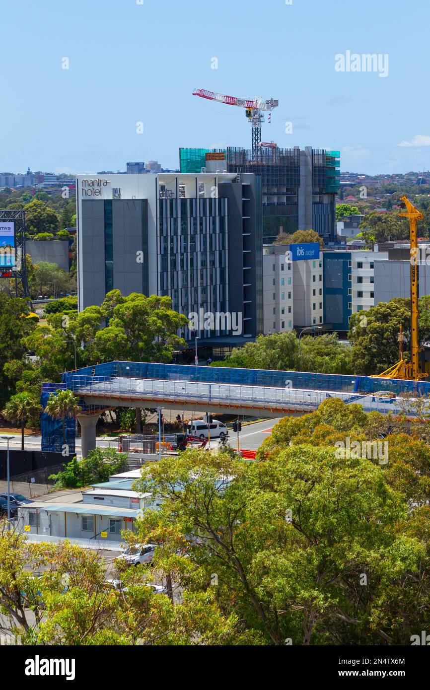 Construction of the 'Sydney Gateway' project in Sydney, Australia ...