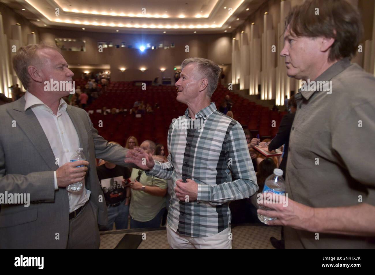 John Debney and from left, John Rice and Joe Batteer attend the "Bonnie ...